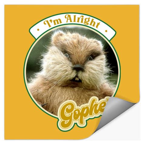 Retro Dancing Gopher Caddyshack Fan Design Caddyshack Stickers Sold