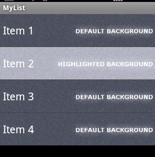 Android Background Each Row In Listview Stack Overflow