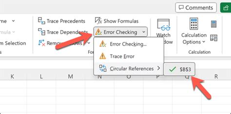 How To Find Circular References In Microsoft Excel