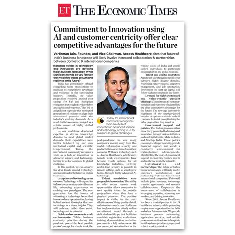 Economictimes Accesshealthcare Ai Artificialintelligence
