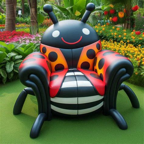 Transform Your Outdoor Space With Insect Shaped Patio Chairs