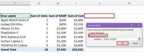Ways To Move A Table In Microsoft Excel How To Excel