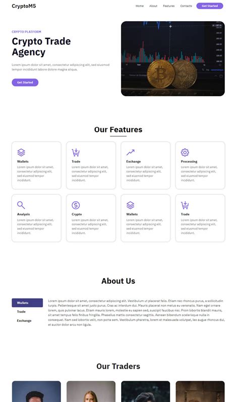 Bootstrap Grid Template