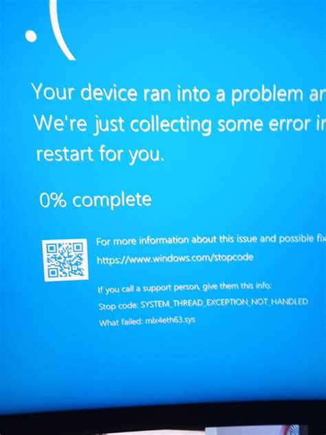 Mellanos MT Blue Screen On Windows Networking Level Techs Forums