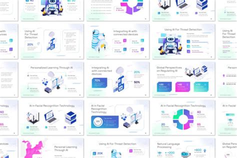 قالب پاورپوینت اینفوگرافیک هوش مصنوعی کد محصول 152582