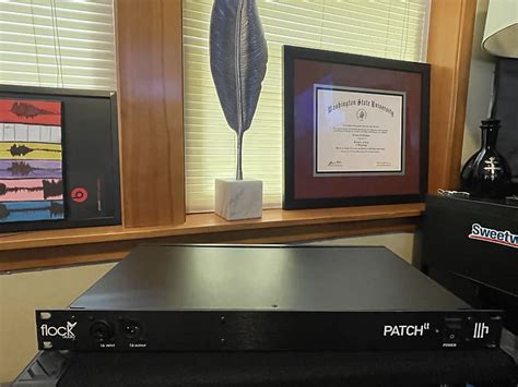 Flock Audio Patch LT 16x16 32 Point Patchbay 2022 Reverb