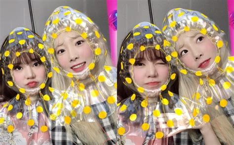 소녀시대 써니x태연 귀여움 흘러넘치는 우비소녀 변신 [★shot ]