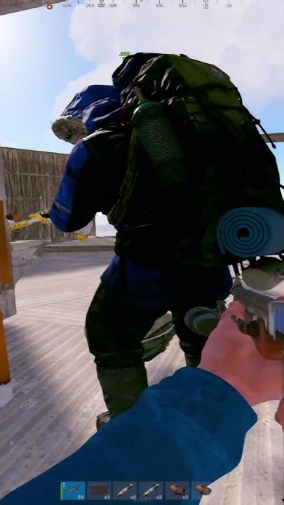 Early Raid Game Defense Rust Rustclips Rustgameplay Shorts Rustpvp