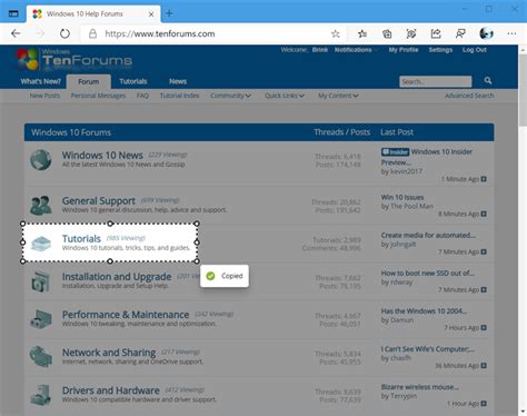 How To Use Web Capture Tool In Microsoft Edge Chromium Tutorials