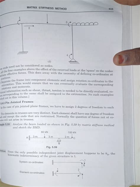 Unit 5 Stiffness Matrix Beam Pdf Stiffness Truss