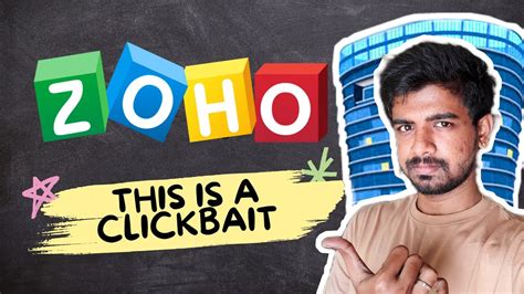 Why Zoho Clickbait Always Works Tamil Coding Atti Youtube