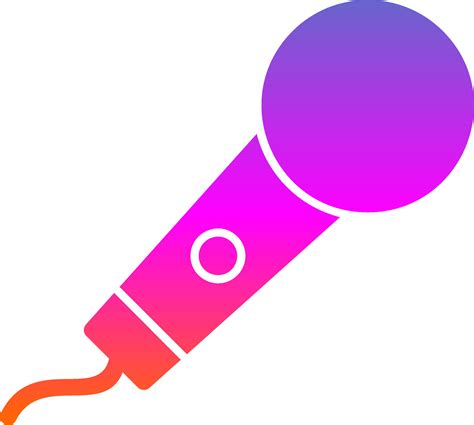 Mike Vector Icon Design 16948097 Vector Art At Vecteezy