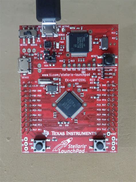 testing ti stellaris lm4f120 launchpad using demo programhardware fun