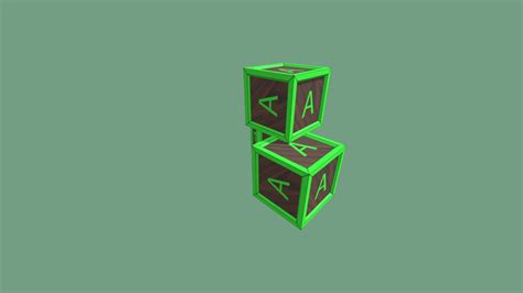 Cube Stack D Model By Piderson B D Ab Sketchfab