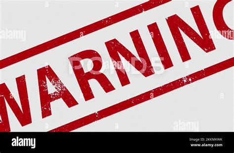 Warning Stamp Sign Seal Stock Videos And Footage Hd And 4k Video Clips
