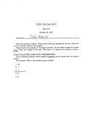 Quiz Pdf CISC Fall Quiz B October Salt VLfoyL Babe ID Read The