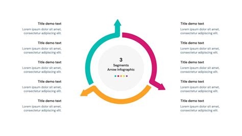 3 Segments Arrow PPT Presentation Free Download