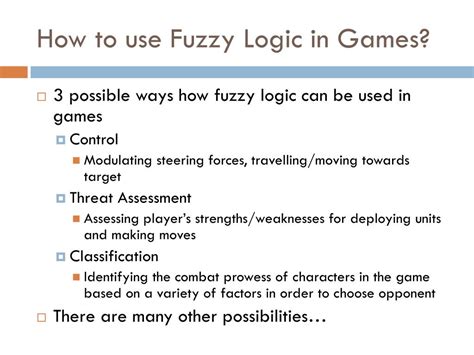 Ppt Fuzzy Logic Powerpoint Presentation Free Download Id 2405002