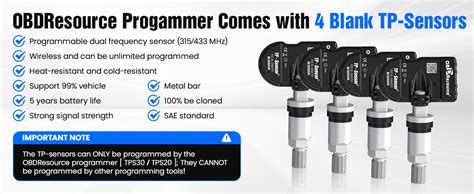 Amazon OBDResource TPS30 TPMS Programming Tool TPMS Relearn Tool