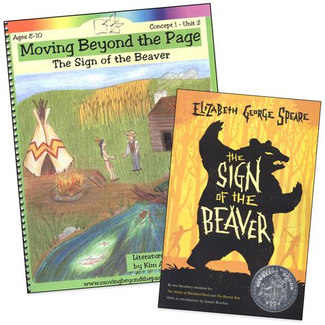 Moving Beyond The Page Sign Of The Beaver Literature Unit Package