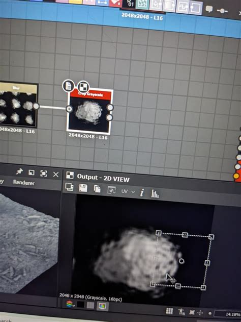 am i using the crop node correctly r substancedesigner
