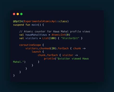Kotlin Atomictypes Multithreading Rajasthan Traveltech Androiddev