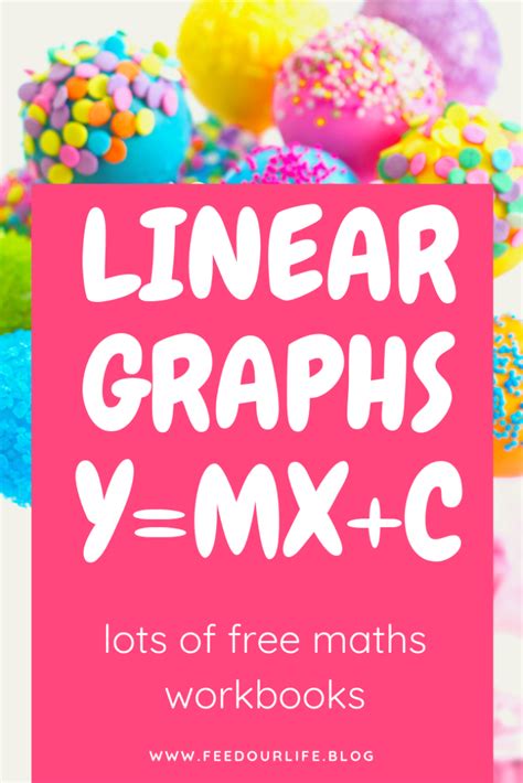 free linear graphs y mx c worksheets feed our life