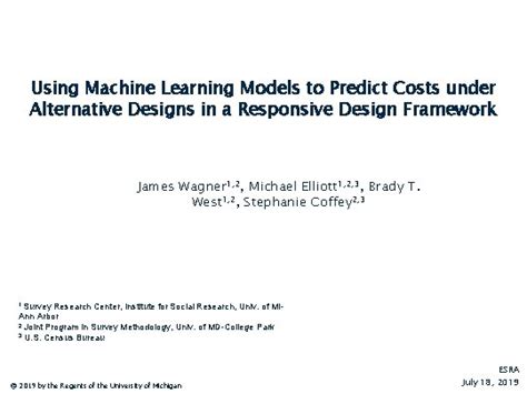 Using Machine Learning Models To Predict Costs Under