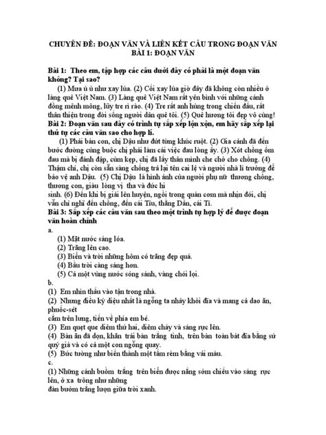 Bai Tap Lien Ket Cau Va Lien Ket Doan Van Pdf