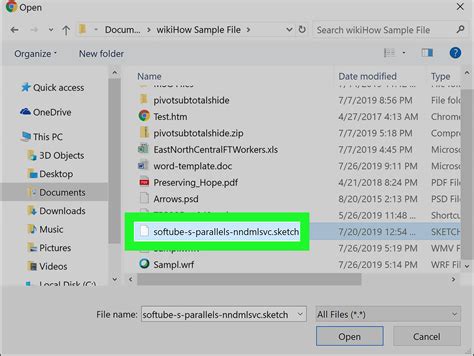 3 Modi Per Aprire Un File Sketch Wikihow
