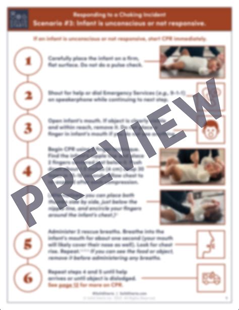 Infant Rescue Choking First Aid And Cpr Solid Starts