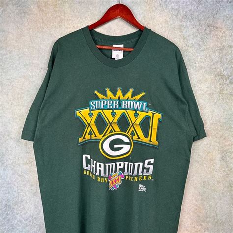 Vintage Vintage Green Bay Packers Super Bowl T Shirt Xl Green 90s Grailed
