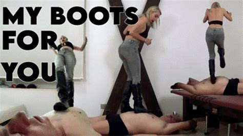 Extreme Trampling Submission [ With Defilé ] Long Boots Scene
