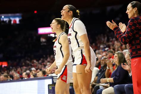 Arizona Womens Basketball Cruises To Victory Over Texas Tech On Senior