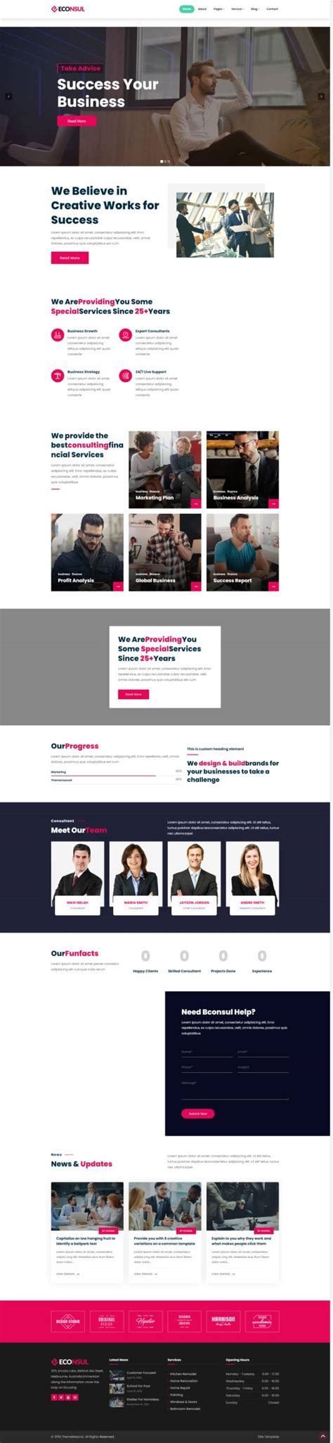 网页设计与制作，留学咨询网站源码开源模板 17素材网