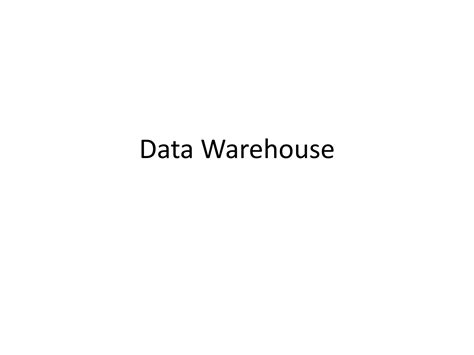 Review Datawarehouse And Etl Ppt