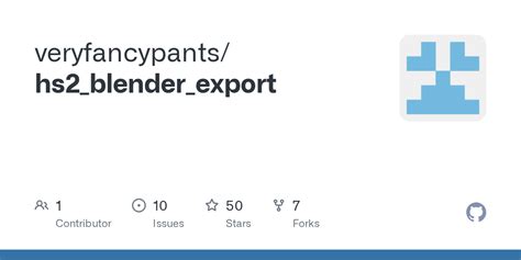 Hs2 Blender Export Init Py At Main · Veryfancypants Hs2 Blender Export · Github