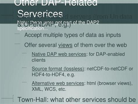 Ppt Opendap Unidata Development Of Dap4 A Data Access Protocol