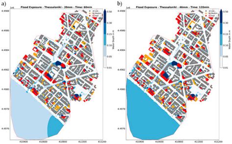 Urban Flood Modelling Under Extreme Rainfall Conditions For Building Level Flood Exposure Analysis