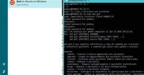 installare linux ubuntu in windows
