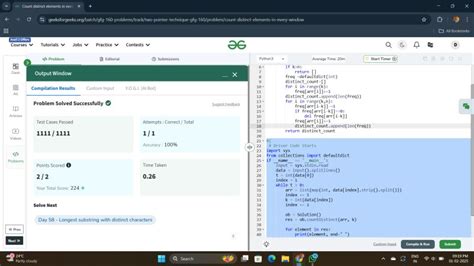 Codingjourney Problemsolving Geeksforgeeks Dsa Algorithms Debayan Ghosh