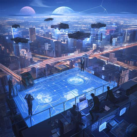 Digital Visualization Of Autonomous Terrestrial Vehicle Stock