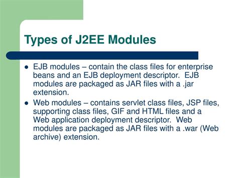 Ppt J2ee Structure And Definitions Powerpoint Presentation Free