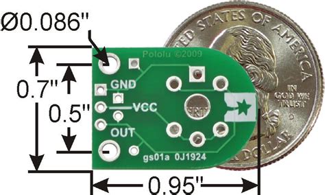 Pololu Carrier Voor Mq Gassensoren Alleen Kale Pcb Opencircuit
