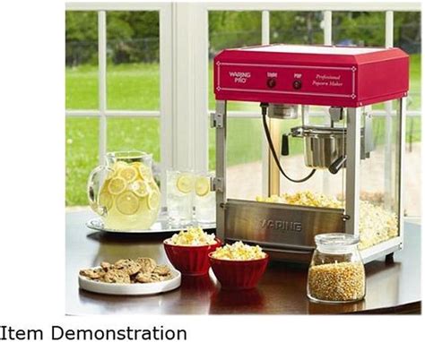 Waring Pro Wpm40 Red Professional Popcorn Maker
