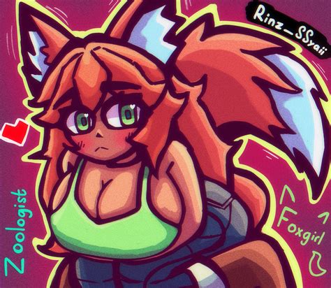 Rule 34 Big Ass Big Breasts Clothed Clothing Cute Female Fox Ears Fox Girl Fox Tail Heart