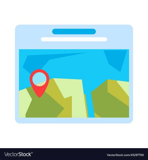 You Are Here Map Marker Royalty Free Vector Image