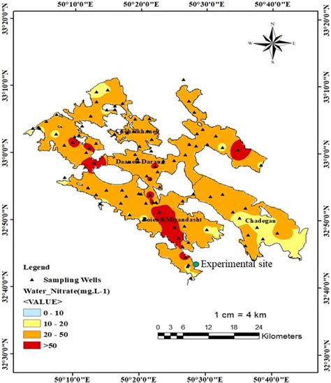 Zoning Of Groundwater Nitrate Pollution In The Upstream Area Of