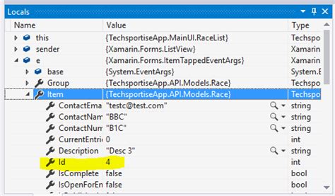 c get a value from an object stack overflow