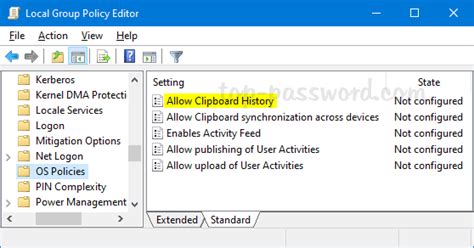 Ways To Disable Clipboard History In Windows Password Recovery